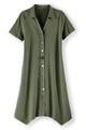 Danielle Button Dress