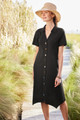 Danielle Button Dress