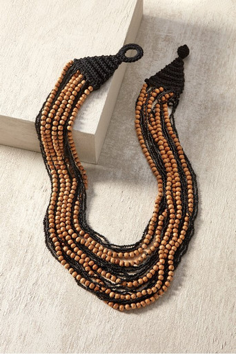 Brenda Bead Layered Necklace