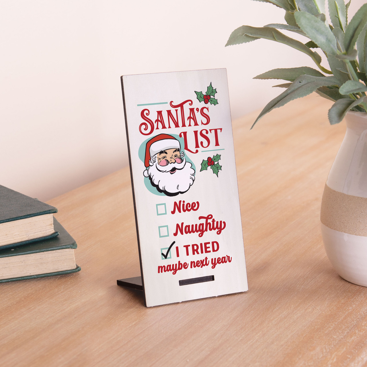 Snap Sign - Santa's List - [Wholesale]P.Graham Dunn