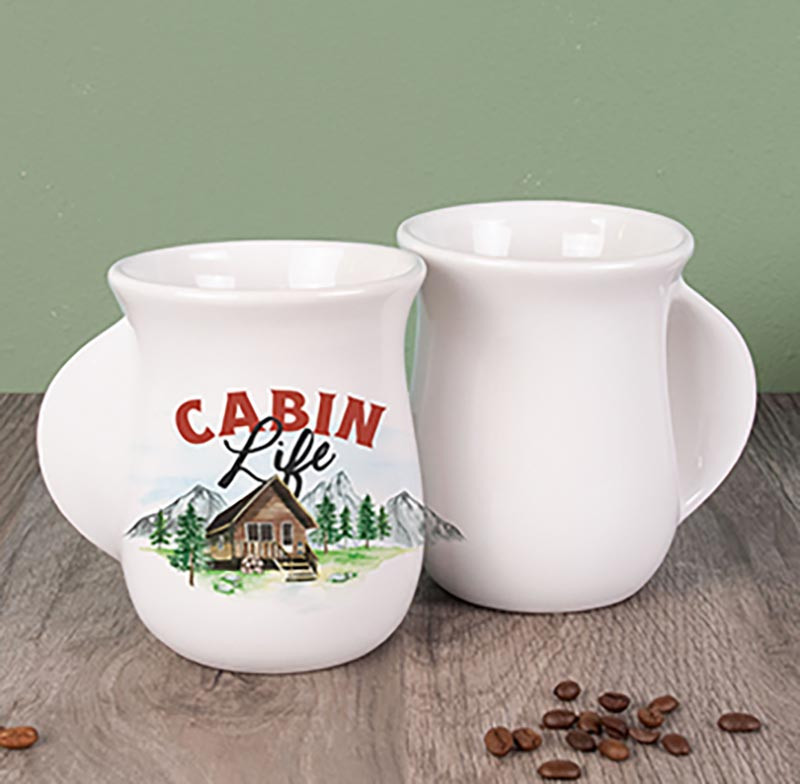 Lake & Lodge Collection Handwarmer Mug - Cabin Life - [Wholesale]P ...