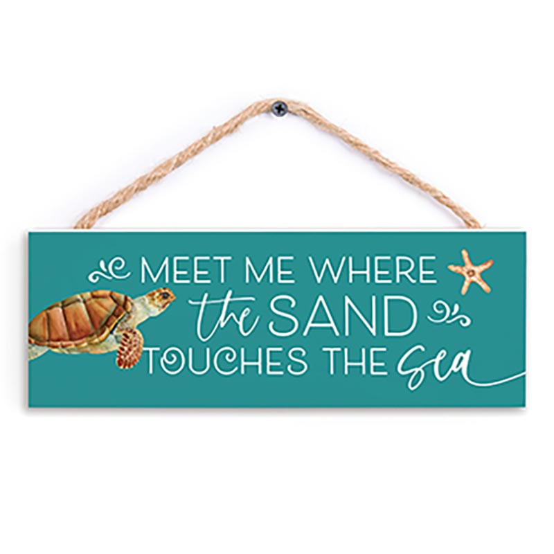 Coastal Collection Hanging Sign - Meet Me - [Wholesale]P.Graham Dunn