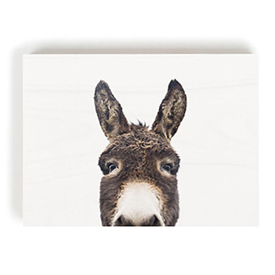 Featured Artist Decorative Block - Donkey - [Wholesale]P.Graham Dunn