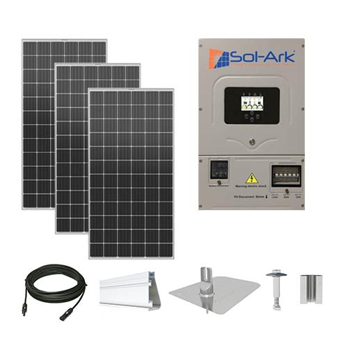 15 kW Solar Kits with Sol-Ark inverters