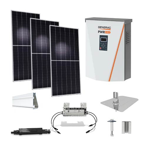 Hybrid Dual On-Grid Off-Grid Solar Kits | SunWatts