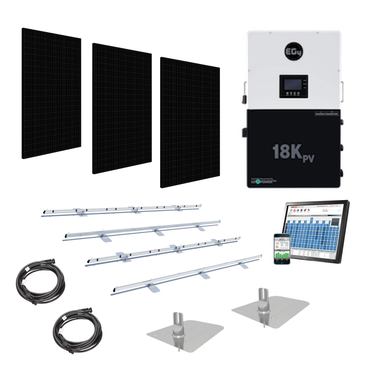 Battery-Ready Solar Array - SunWatts