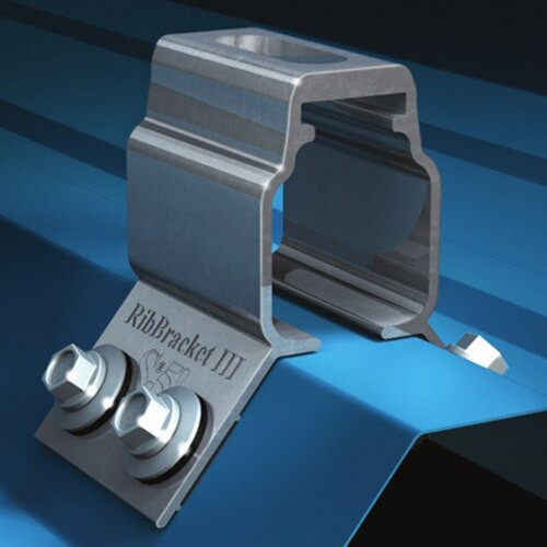 RibBracket III mount for corrugated metal roofs, S-5-RibBracket-III