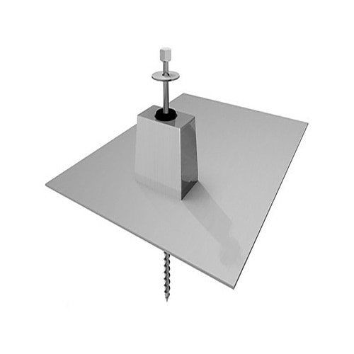 UniRac Flash-Kit-Pro with 8 X 12” Flashing, Mill Finishing