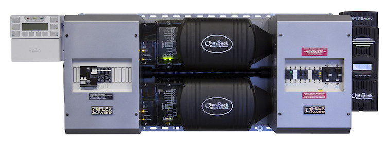 9kW Outback Power FLEXpower THREE FXR Inverter/Charger System - SunWatts