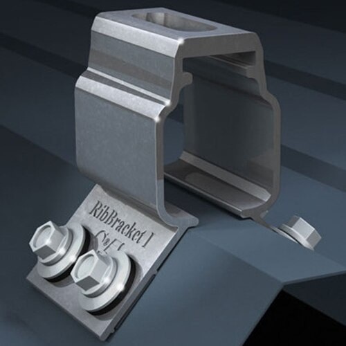 RibBracket I mount for corrugated metal roofs, S-5-RibBracket-I