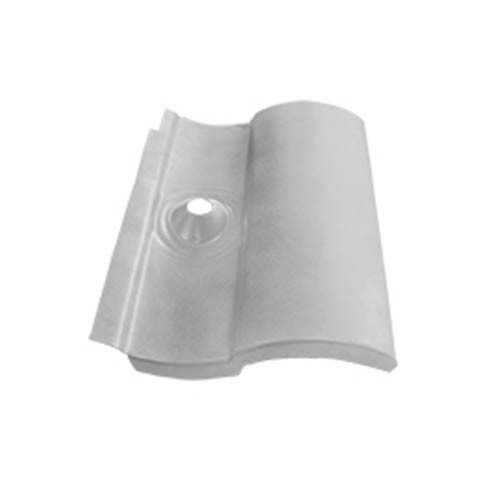 UniRac QuickMount Tile Replacement Flashing, S-Tile, Black Finish