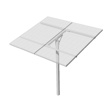 Top-of-Pole Mount for 2 Type-G Solar Modules