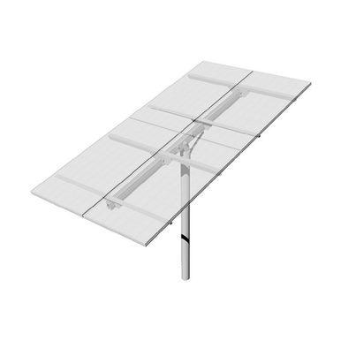 Top-of-Pole Mount for 4 Type-G Solar Modules