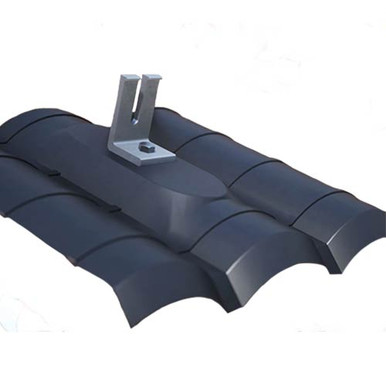 UniRac SFM Infinity Rail-Less W Tile Replacement, Charcoal Finish