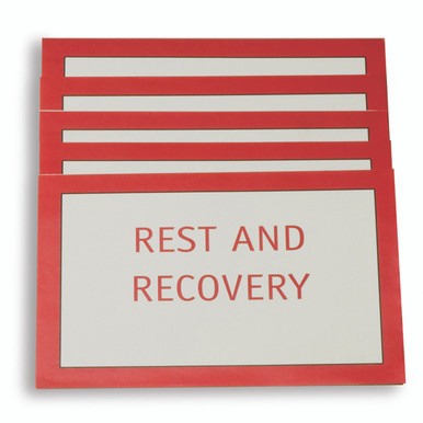 Rehab Area Signs - DQE