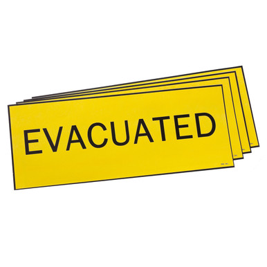 Evacuation Door Sign - DQE