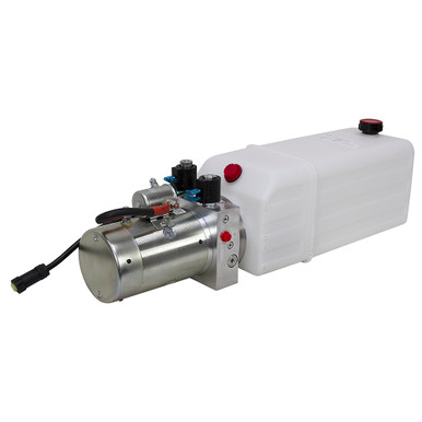 12 Volt DC 1.4 GPM 3000 PSI Double Acting Hyd Power Unit Bucher Wuxi ...