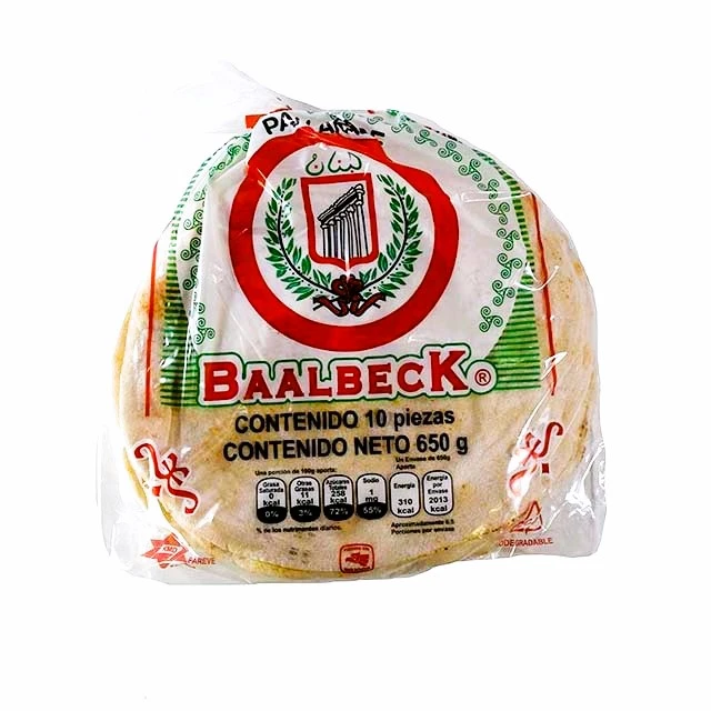 Baalbeck pan árabe mediano bl | Kosher
