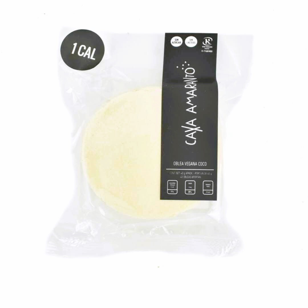Caxa Amaranto oblea vegana choco/claro | Kosher