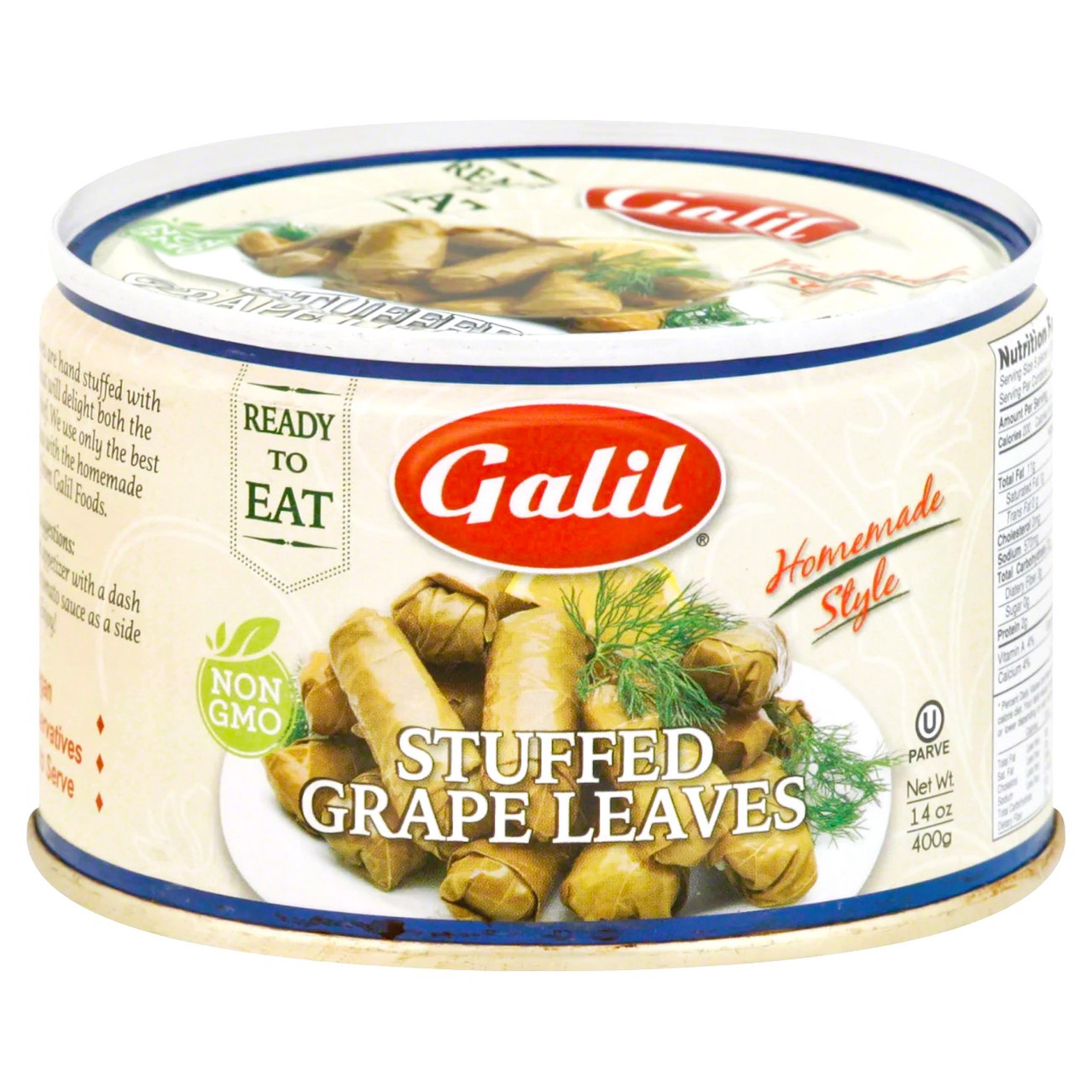 Galil Stuffed Grape Leaves 400 g | Kosher