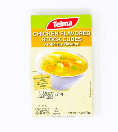 Telma Soup Cubes Chicken Flavored 2.5 oz | Kosher