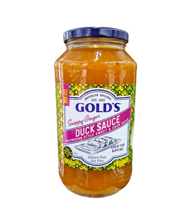 Golds 40 oz snappy ginger duck sauce,40 oz