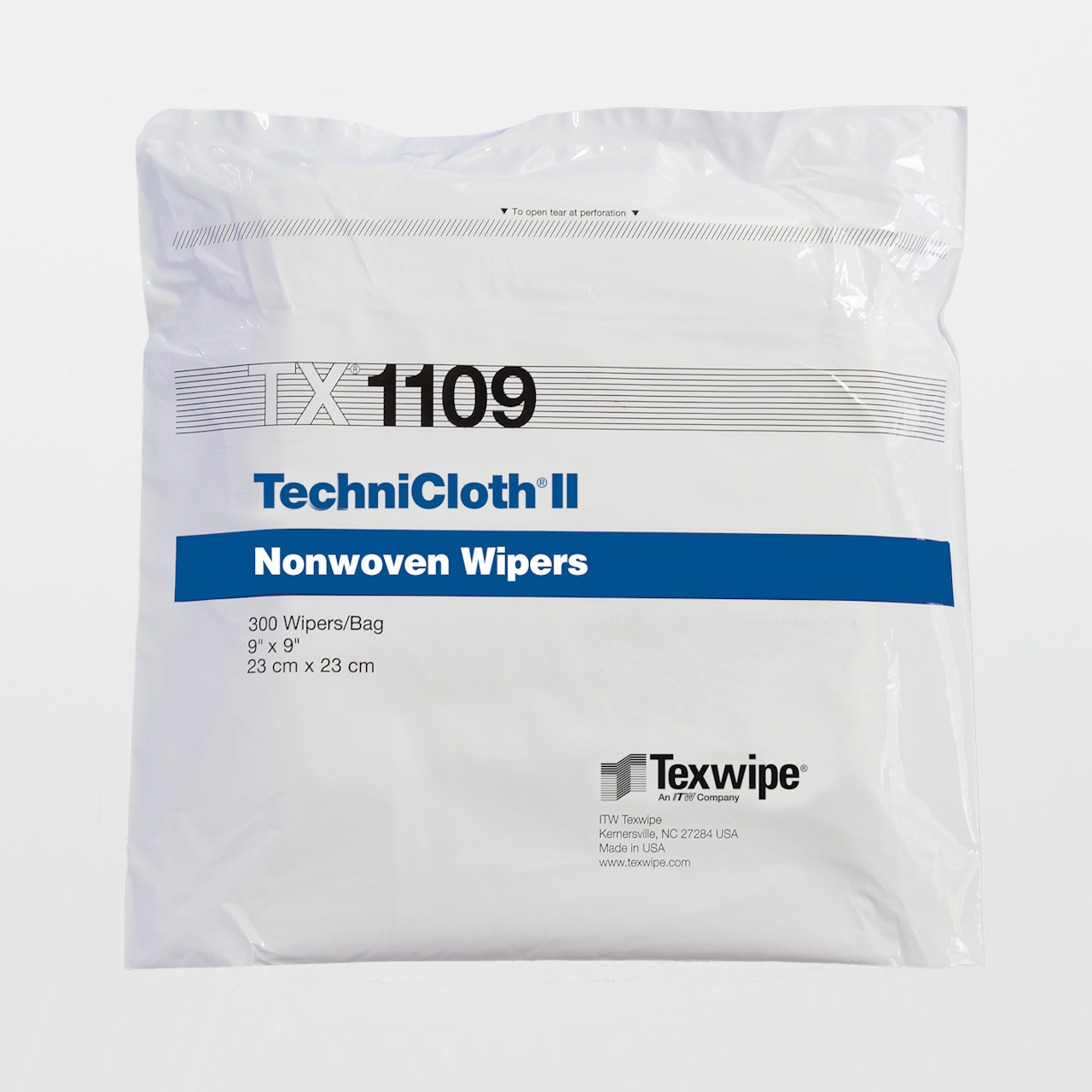 TX604 Cellulose and Polyester Cleanroom Wiper