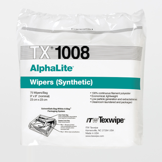 TX1009 Texwipe Alphawipe Polyester Cleanroom Wiper