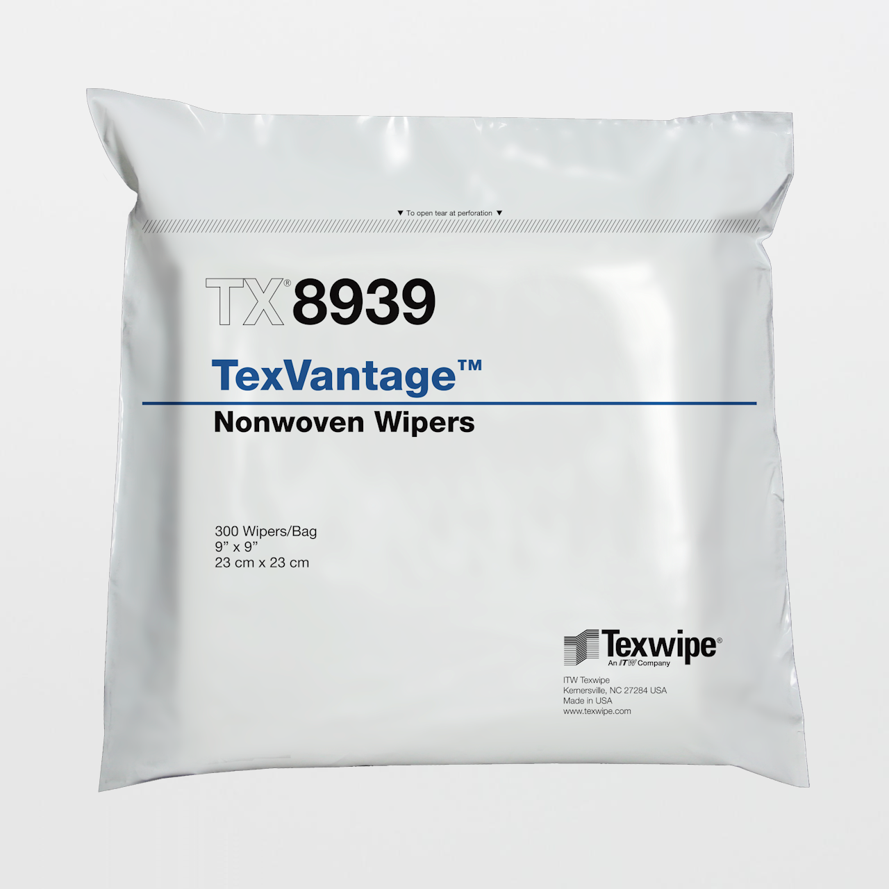 TX609 Cellulose and Polyester Cleanroom Wiper