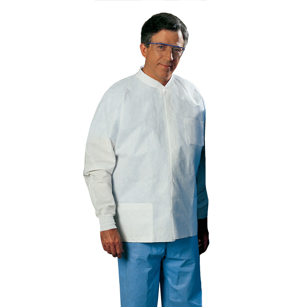 Kimberly-Clark Kimtech A8 Lab Coat - SOSCleanroom.com