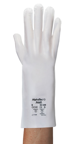 Ansell AlphaTec 02-100 Chemical Resistant LLDPE Laminate Gloves ...