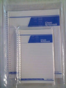 Unitek Cleanroom Notebook 8.5" x 11" (Lined Paper)