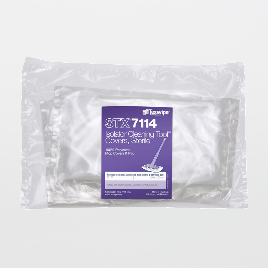 Texwipe TX6460 TexTab Sporicidal Disinfectant Tablets Contains 48.21% ...