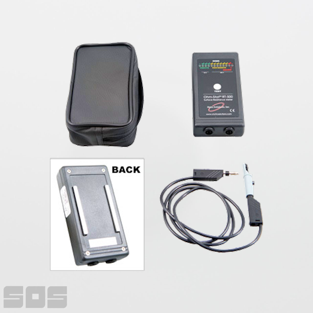 RT-500 Megohmmeter Resistivity Tester - SOSCleanroom.com