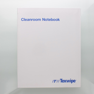 TX5740 8.5" x 11" White Cleanroom Spiral Notebook