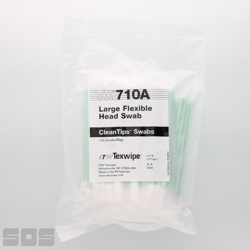 Texwipe Swabs TX710A Large Flexible CleanFoam