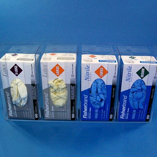 Cleanroom Exam Glove 4-Box Dispenser (Holds Boxes Vertically ...