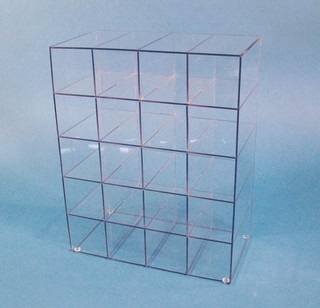 Cleanroom Safety Glass Dispenser for 20-Pairs - SOSCleanroom.com