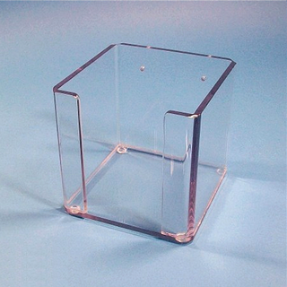 Cleanroom Wiper Dispenser for 5" x 5" Wipes with Front Opening ...