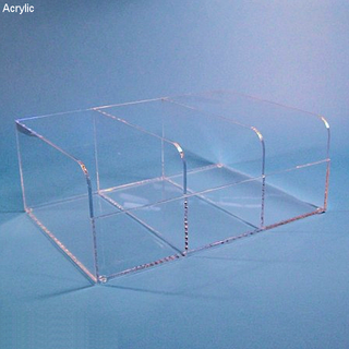 18.5"W x 7"H x 13"D - Cleanroom 3-Compartment Dispenser - SOSCleanroom.com