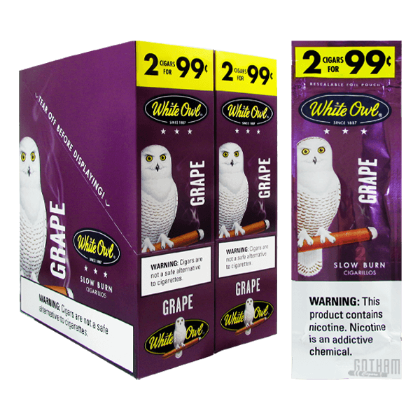 White Owl Cigarillos White Peach | Gotham Cigars