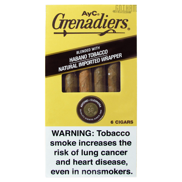 A Y C Grenadier Natural Dark Box | Gotham Cigars