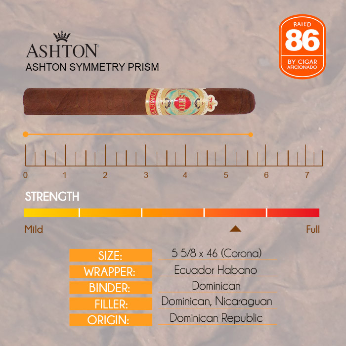 Ashton Symmetry Prism | Ashton Cigars | Gotham Cigars