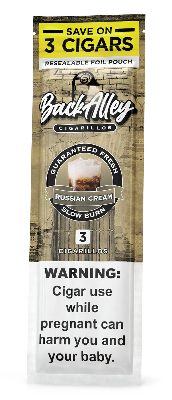 Back Alley Cigarillos Russian Cream | Gotham Cigars