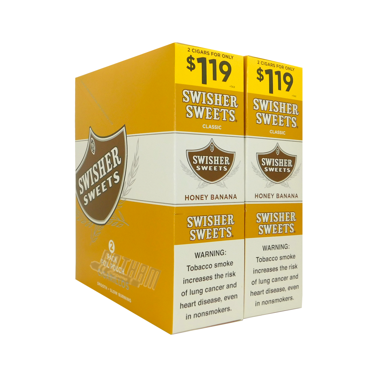 Swisher Sweets Cigarillos Honey Banana | Gotham Cigars