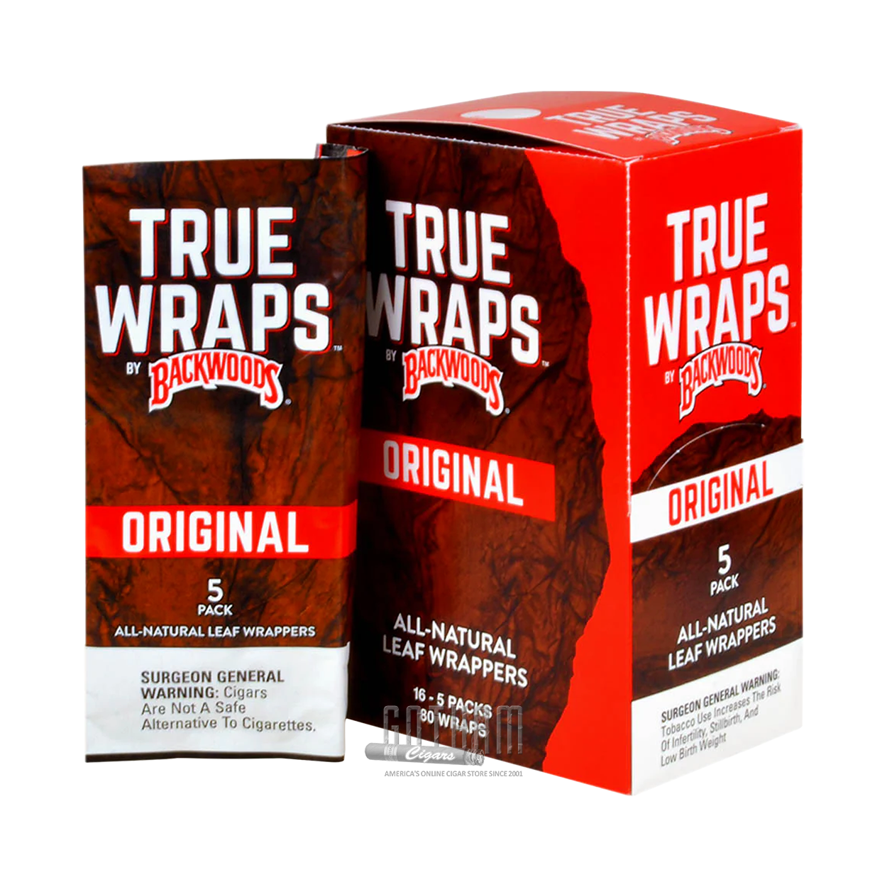 Backwoods True Wraps | Backwoods | Gotham Cigars