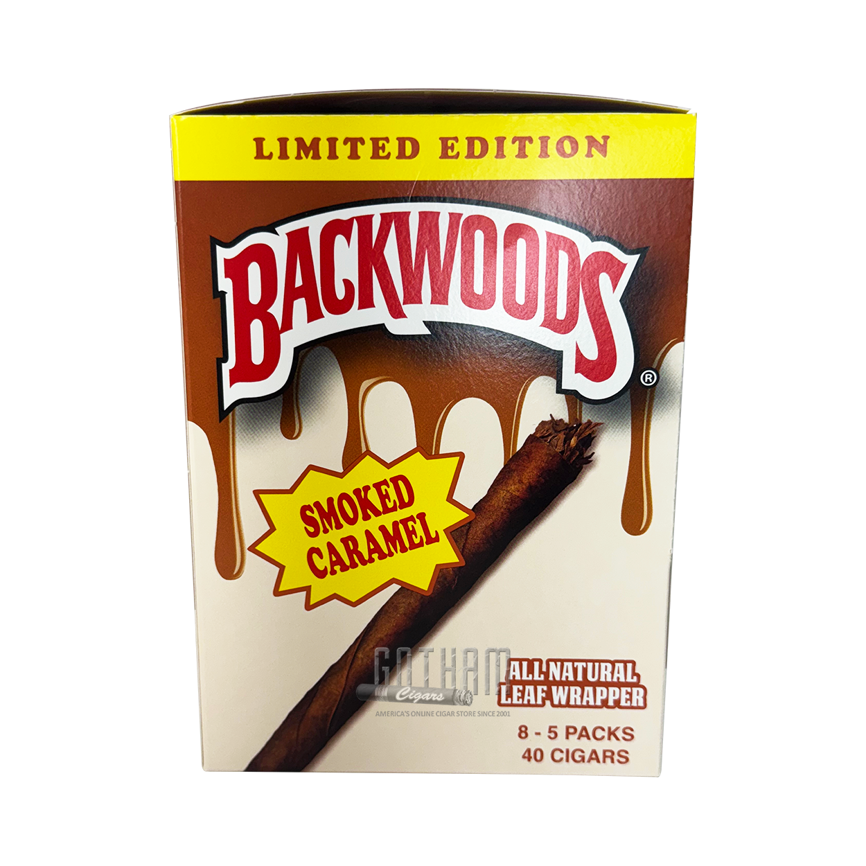 Backwoods Smoked Caramel Cigars Gotham Cigars