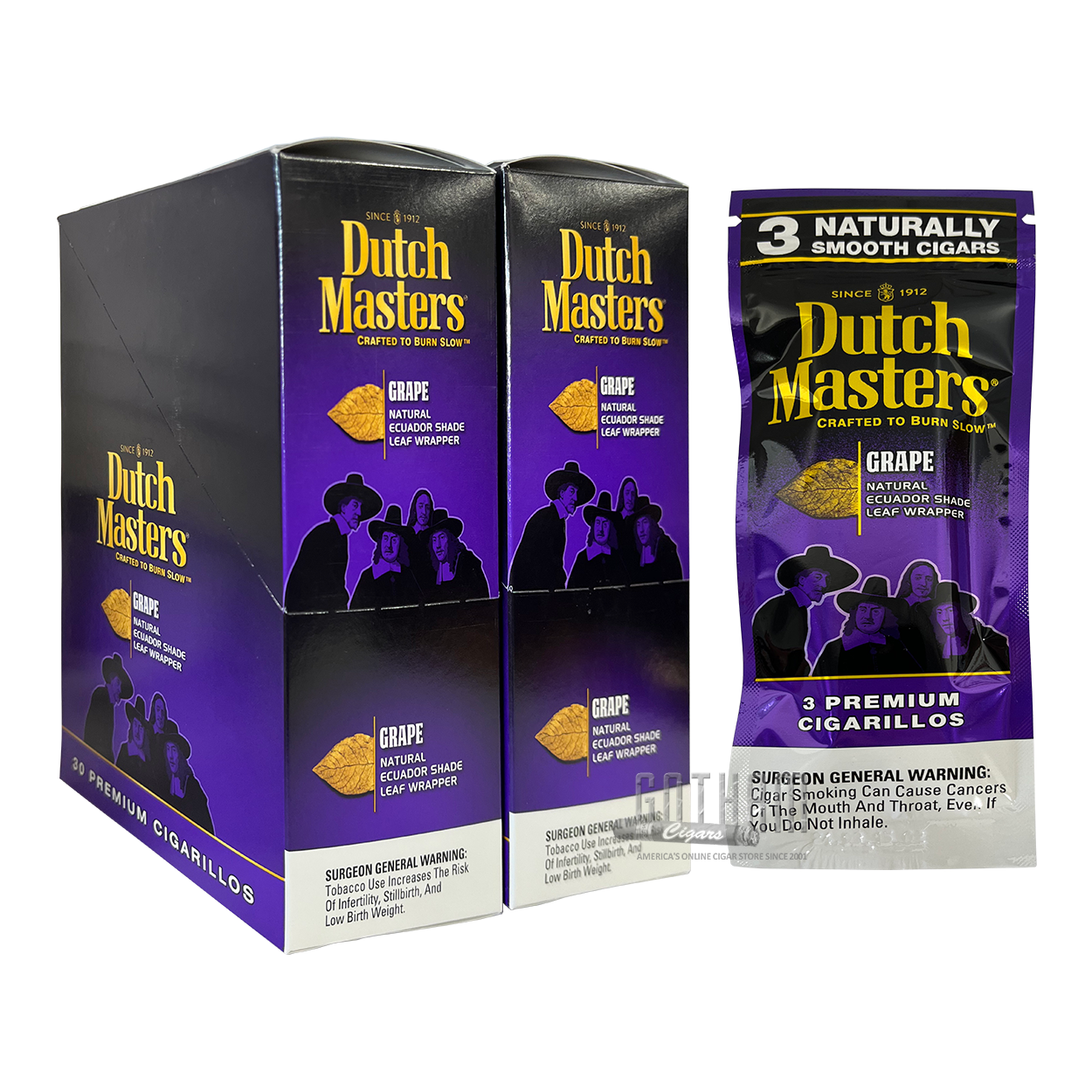Dutch Masters Cigarillos Grape | Gotham Cigars
