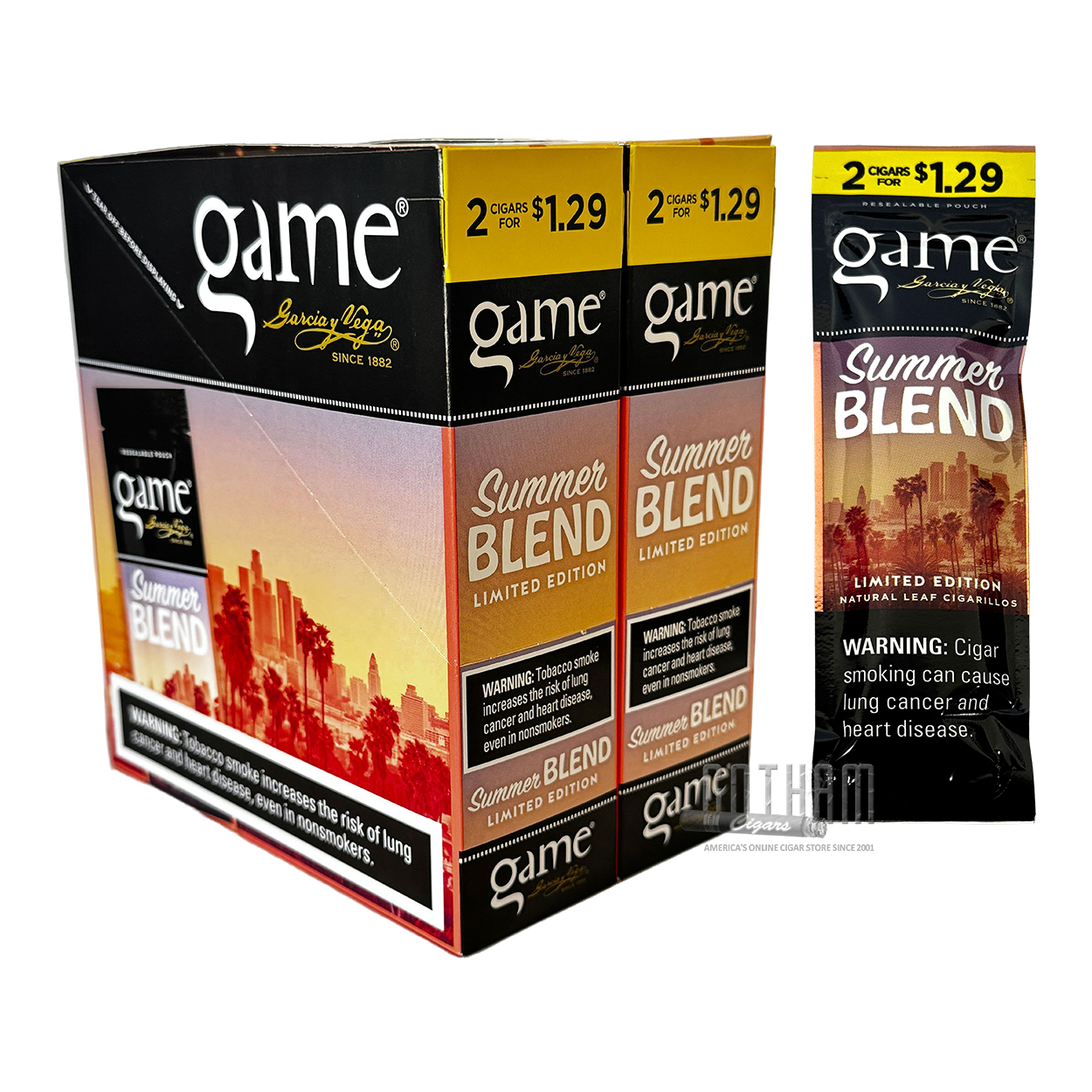 Game Cigarillos Summer Blend Limited Edition | Fruity Smoke