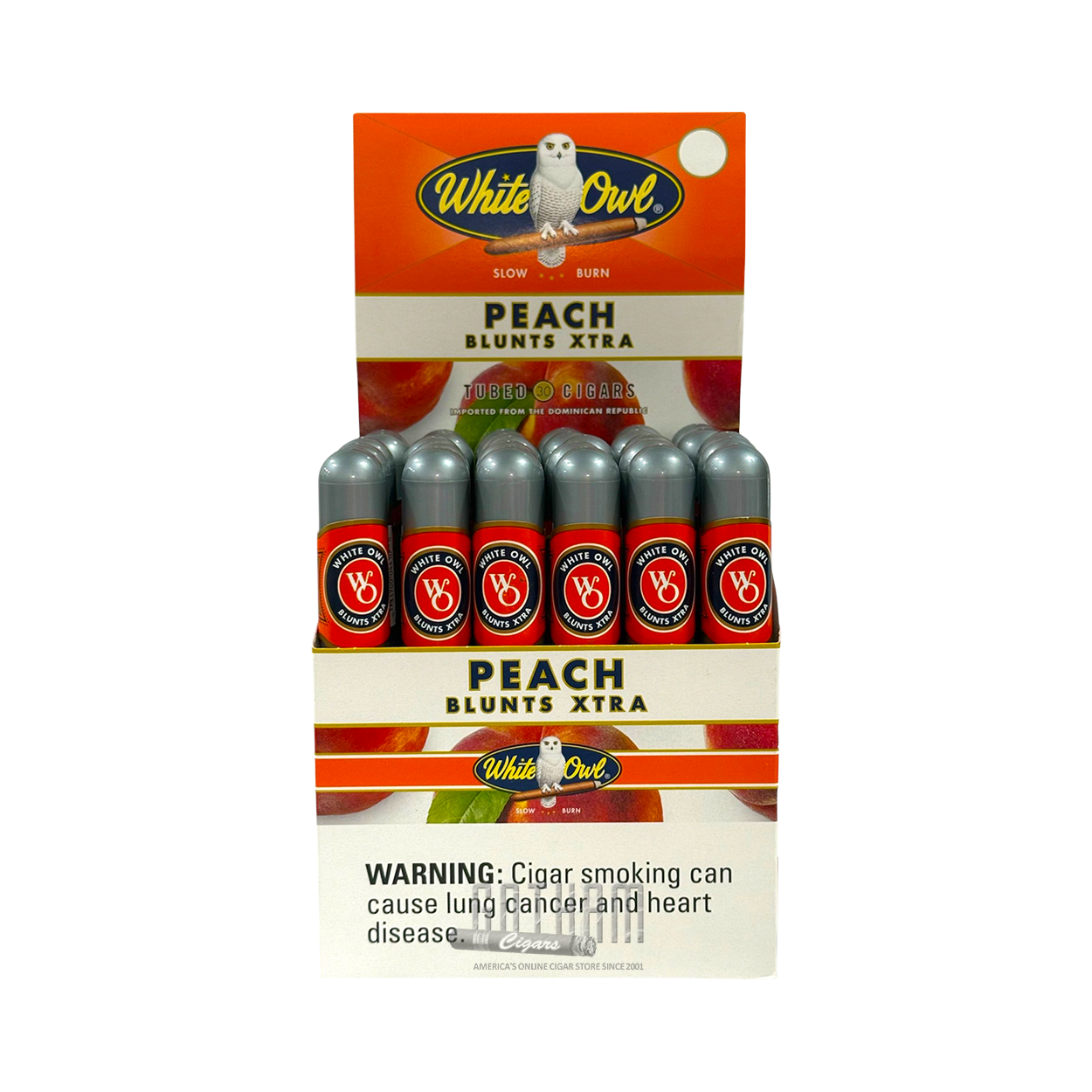 White Owl Blunts Xtra Peach | Gotham Cigars